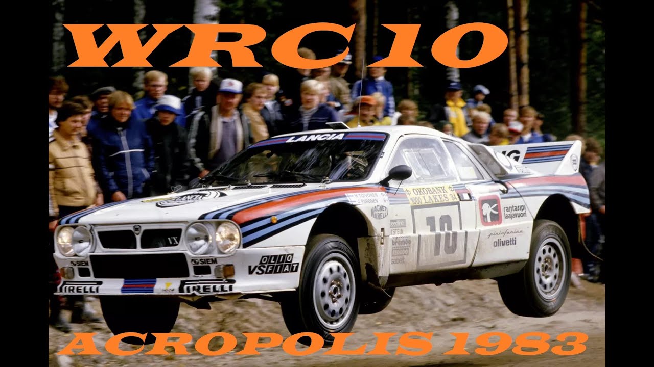 WRC 10 Historic Rally #10 Acropolis 1983 - YouTube