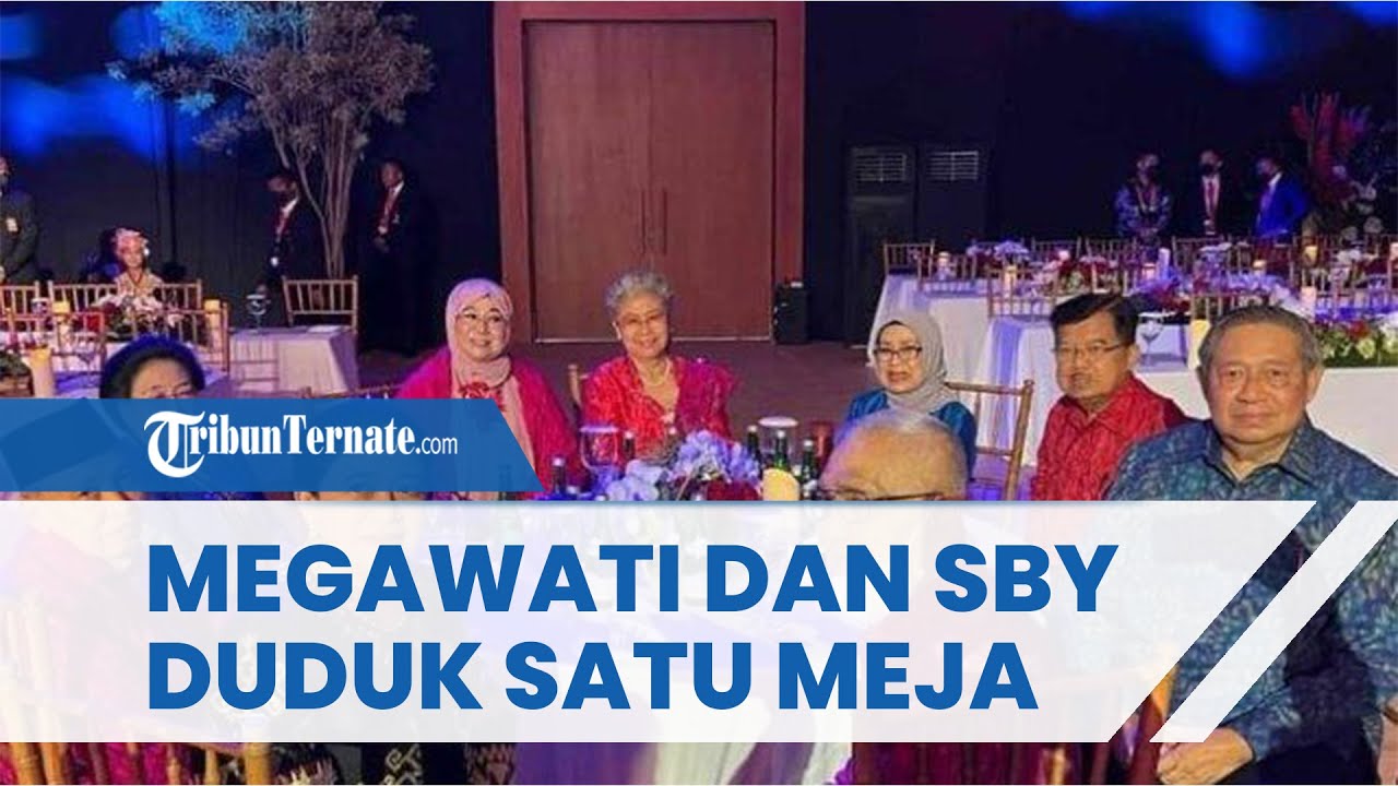Momen Megawati dan SBY Duduk Satu Meja Jelang Acara Gala Dinner KTT G20 ... Momen Megawati dan SBY Duduk Satu Meja Jelang Acara Gala Dinner KTT G20 ...