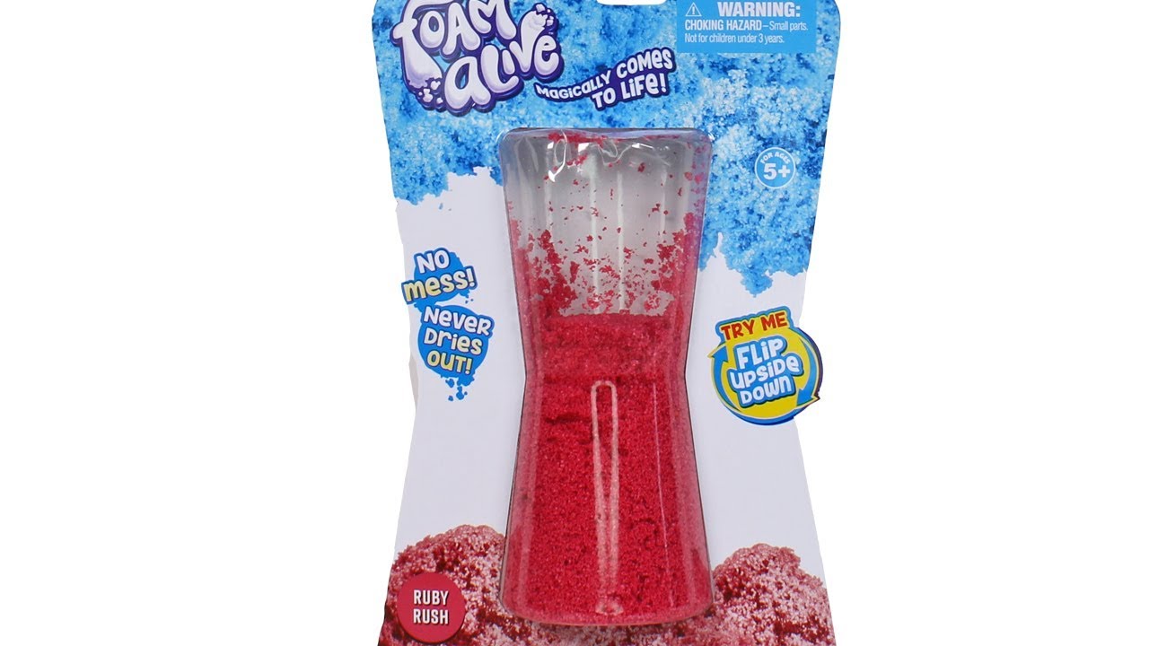 Foam Alive Magically Comes to Life Unboxing Toy Review - YouTube
