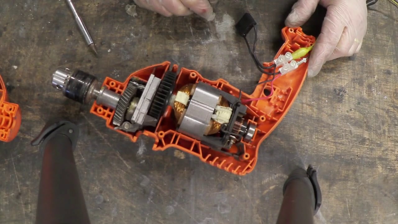 Converting Plug In Power Tools To Run On Batteries - YouTube