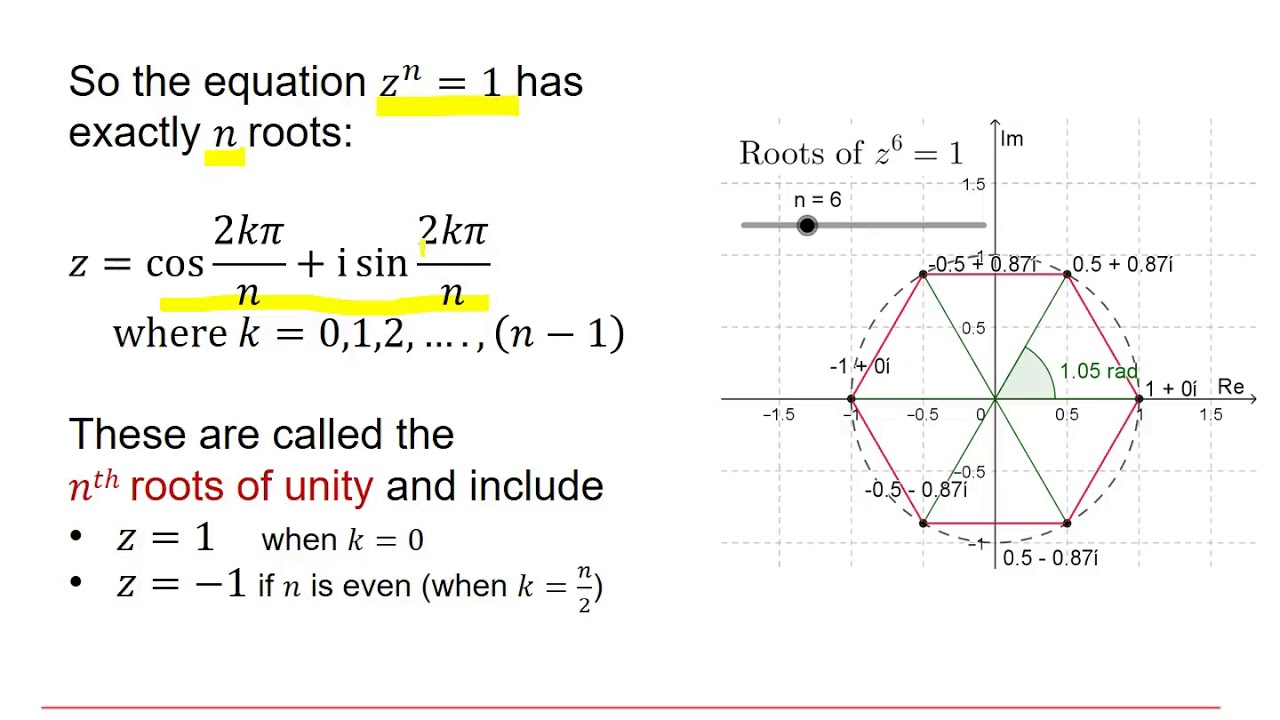 AQA Core Pure: Complex numbers 5-2 - YouTube