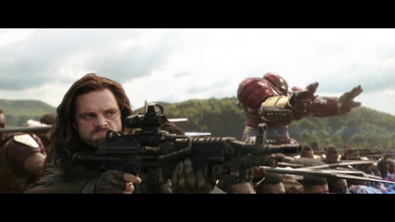 Infinity War EXCLUSIVE CLIP - Creating the Battle of Wakanda - YouTube