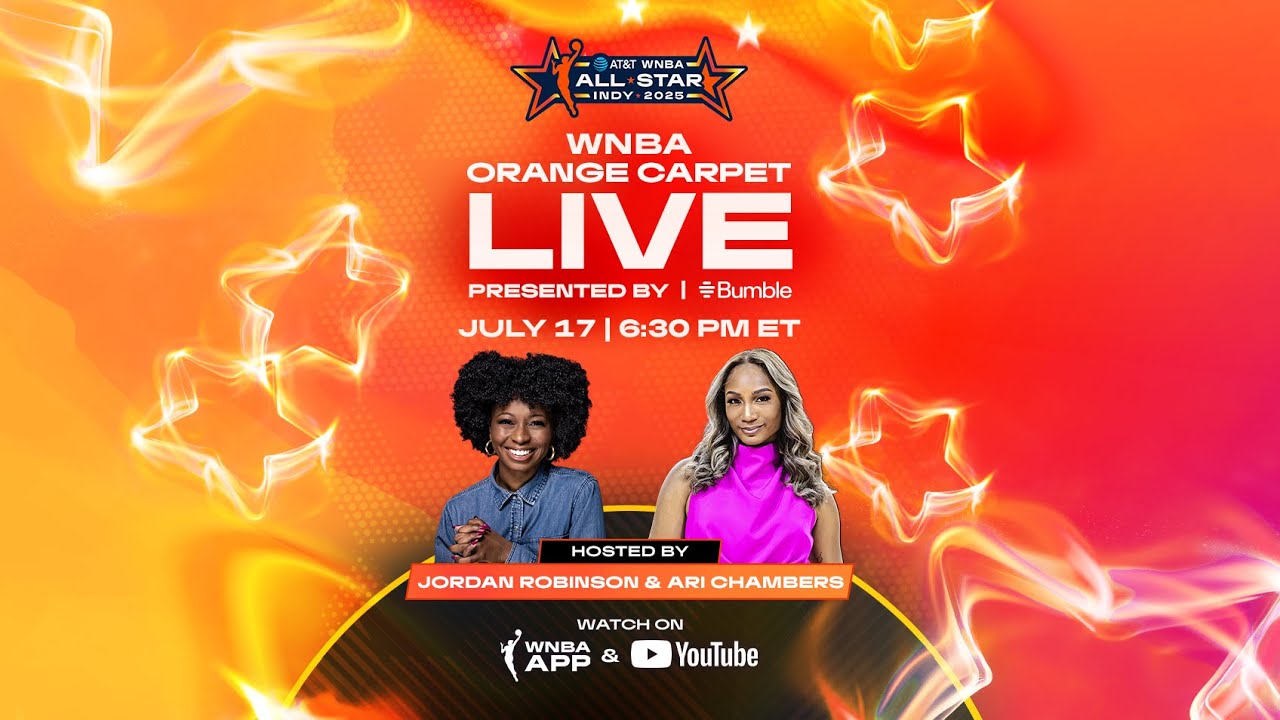 WNBA Orange Carpet LIVE presented by Bumble - YouTube