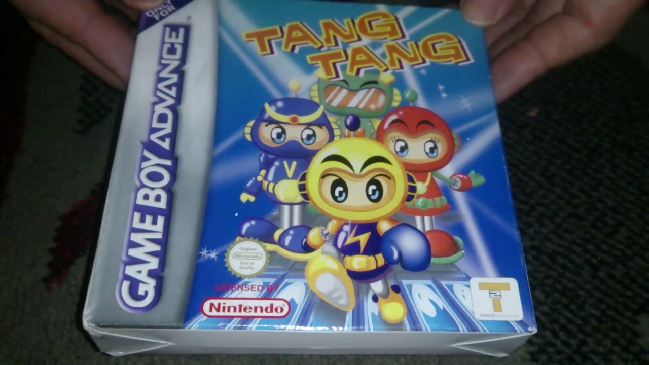 Nostalgamer Unboxing Tang Tang On Nintendo Game Boy Advance GBA UK PAL ...
