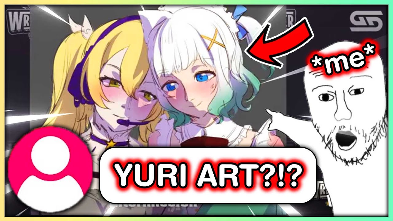 I Secretly Put YURI FANART in Doki's Stream... - YouTube