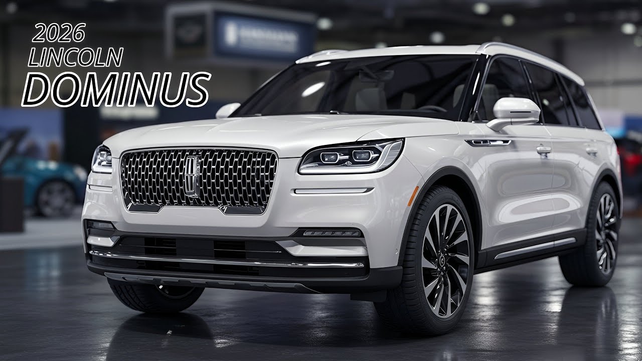2026 Lincoln Dominus AWD Unveiled – A New Era of Luxury SUVs Begins ...