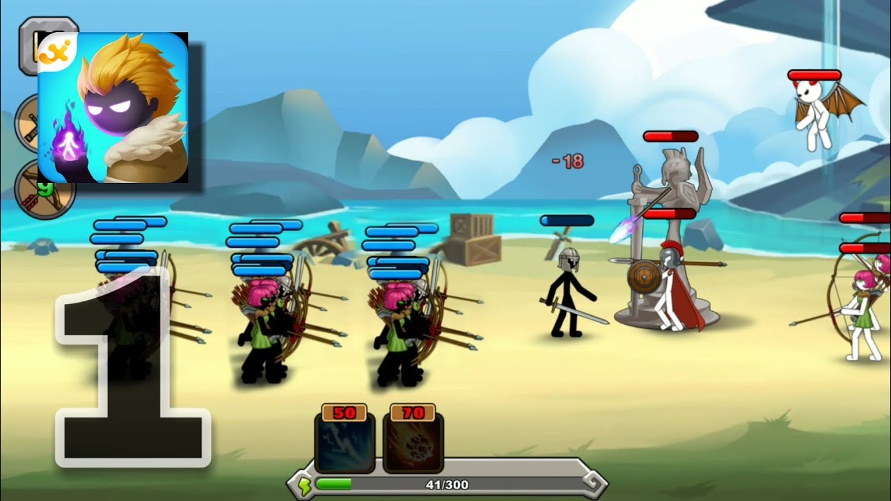 I am Wizard Gameplay #1 | Stickman Strategy Game (Android/Offline ...