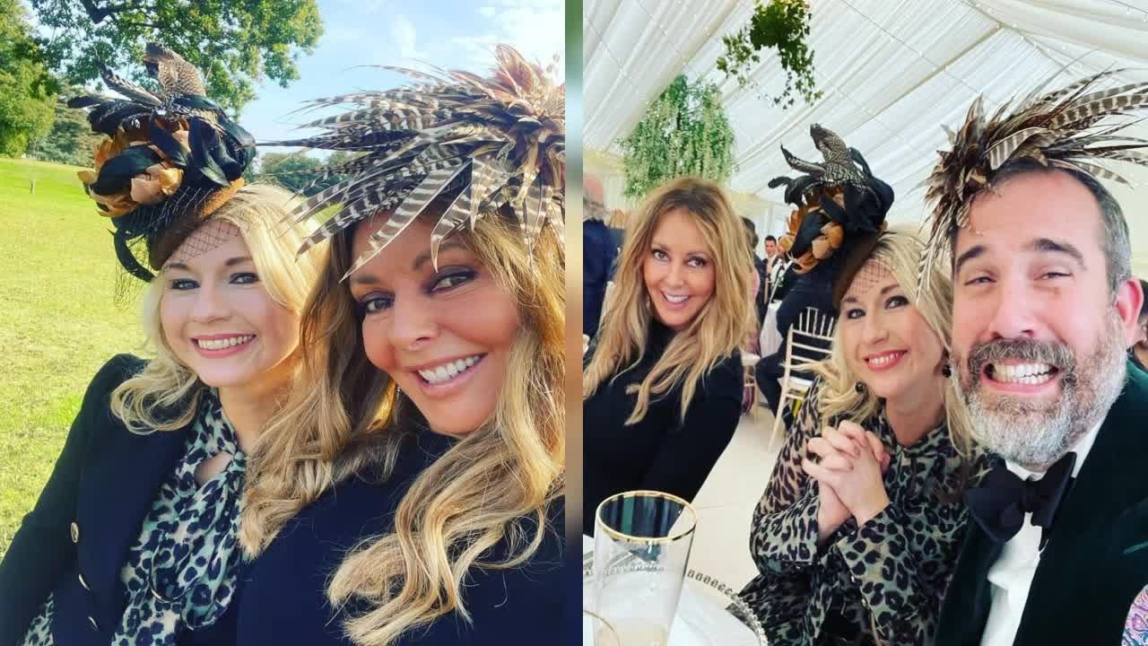 OH VORD! Carol Vorderman shares unseen pics of Kym Marsh’s wedding ...