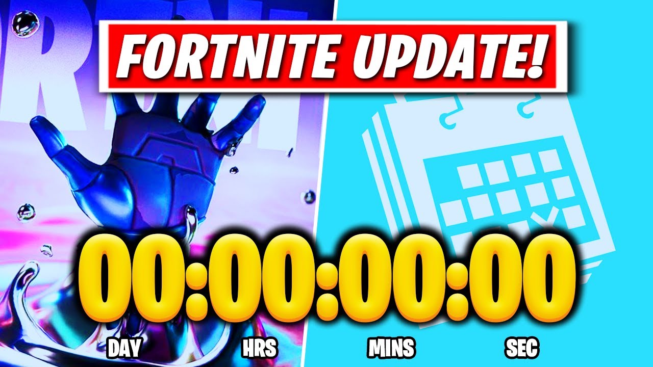 ⏲️FORTNITE V21.51 UPDATE COUNTDOWN LIVE🔴, How Long Till The Last ...