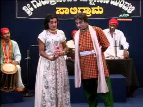 Yakshagana- hasya-kedige-halladi -Bandanalli sogasugara R mayya - YouTube