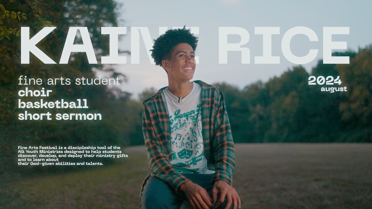 Kaine Rice | Fine Arts Life Change Story - YouTube
