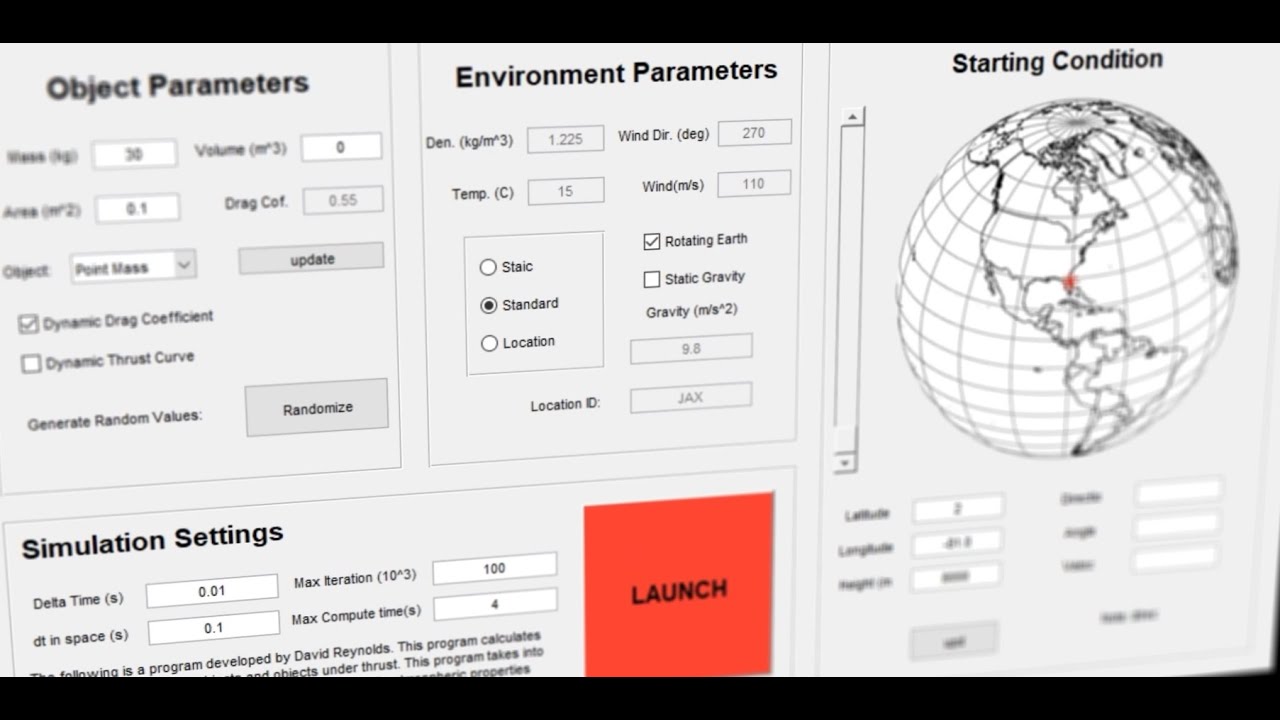 Ballistic Trajectory Calculator (EGR 115 Final Project) - YouTube
