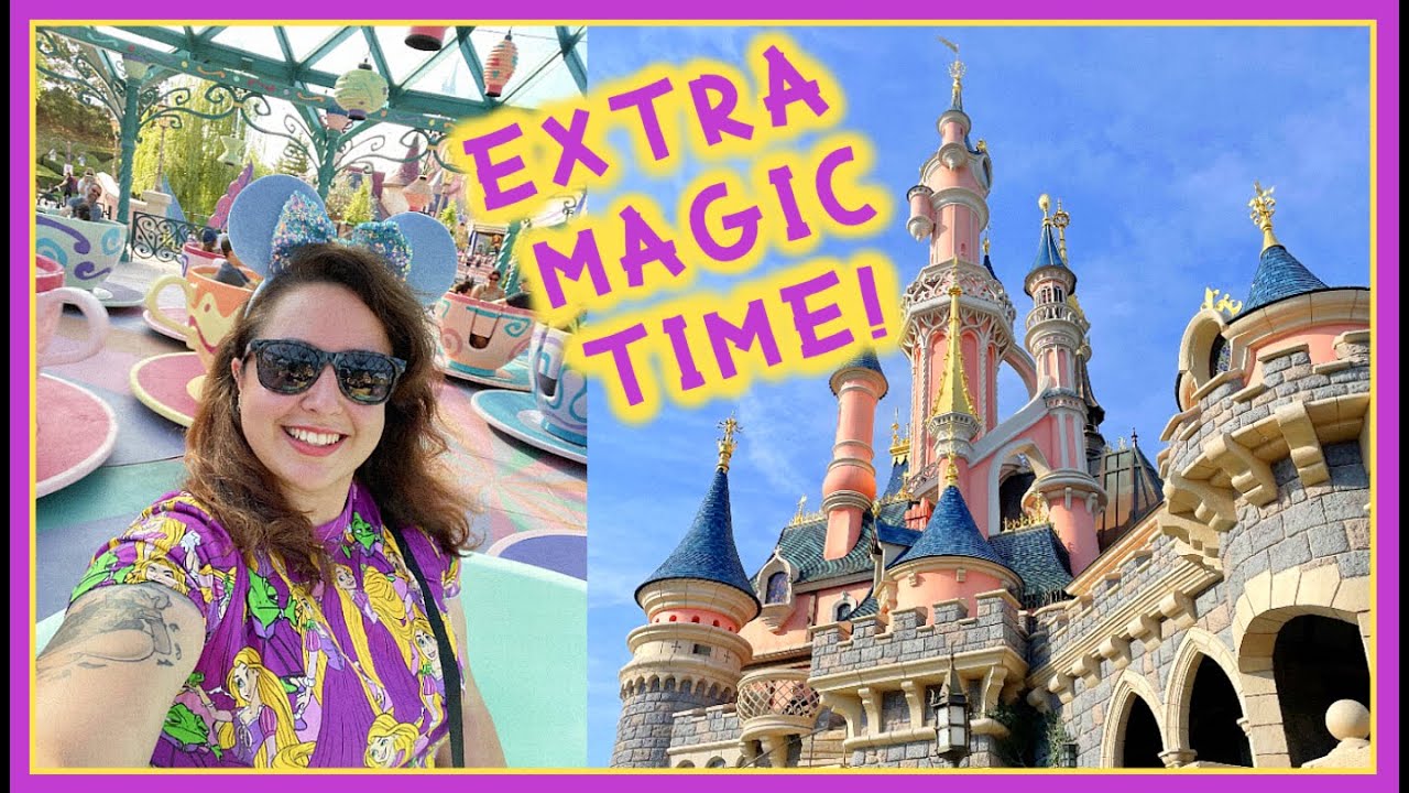 Disneyland Paris EXTRA MAGIC TIME | 5 Rides in ONE Hour?! ⏰ 2022 AD ...