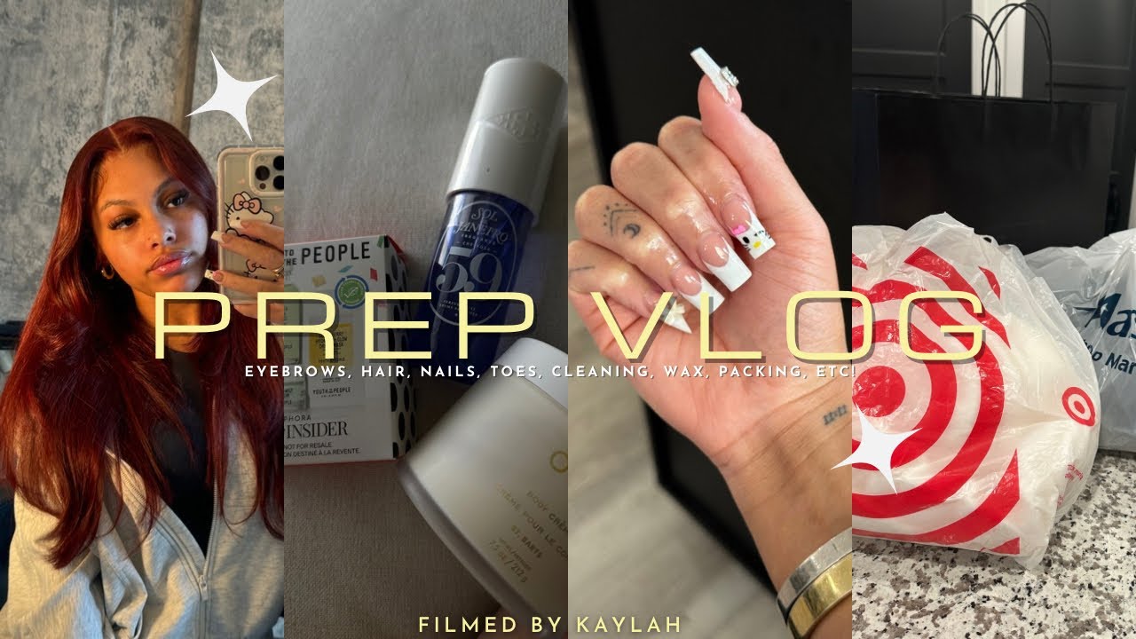 PREP VLOG ⛤ Prepare with me for a trip + $400 maintenance + travel items + amazon packages, etc ...