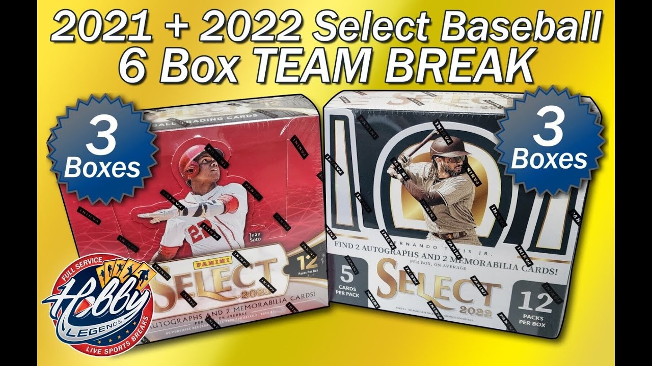 2021+2022 Select Baseball (6 Box) MIXER TEAM Break #4 eBay 08/03/22 ...