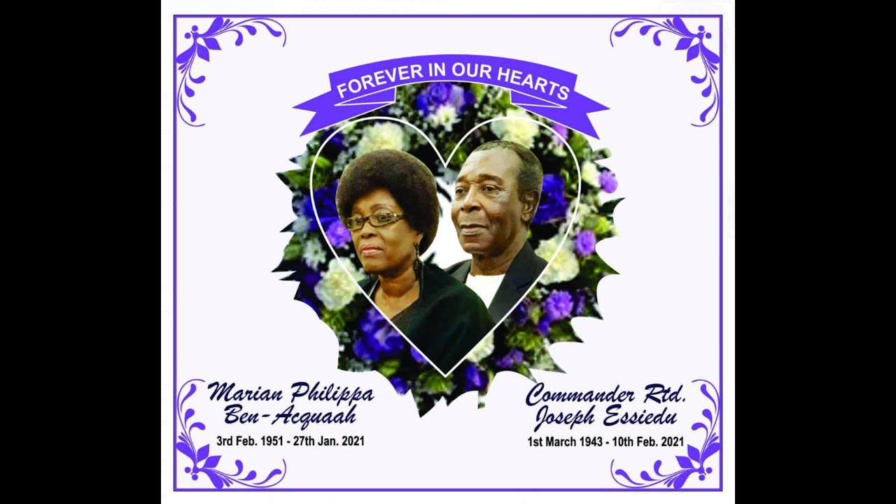 Marian Philippa Ben-Acquaah & Commander Rtd Joseph Essuman Essiedu’s ...
