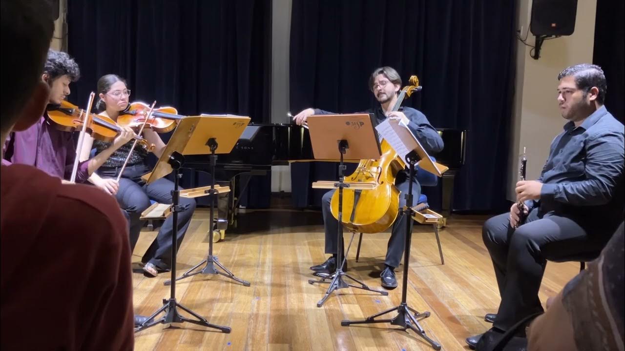 W. A. Mozart: Oboe Quartet in F Major KV 370 : Ensemble Osesp Academy - YouTube