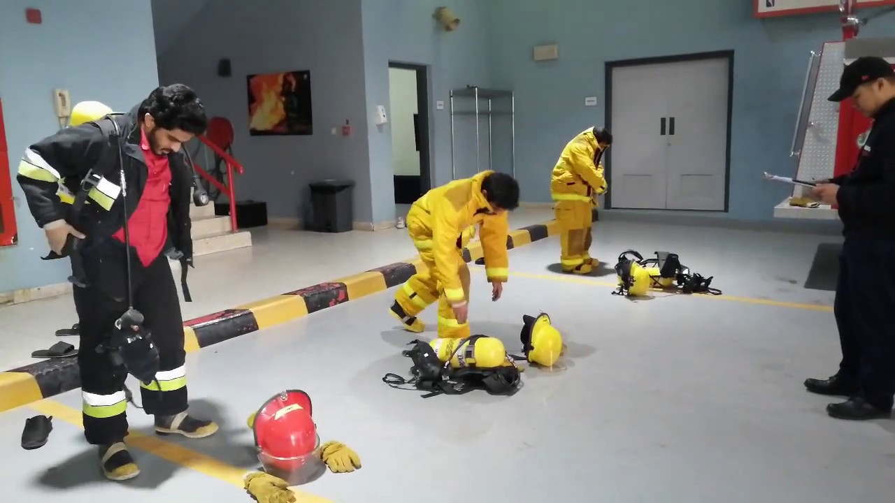PSMMC FireFighters Basic Physical Fitness Training (Riyadh KSA) - YouTube