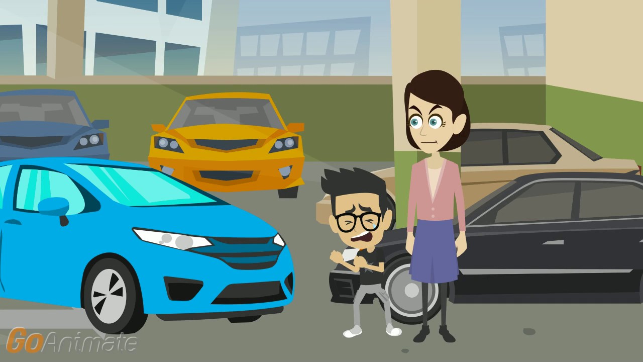 tantrum in the parking lot in goanimate version! - YouTube