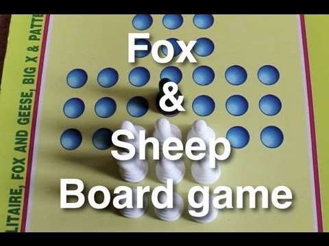 Fox and Sheep board game - YouTube