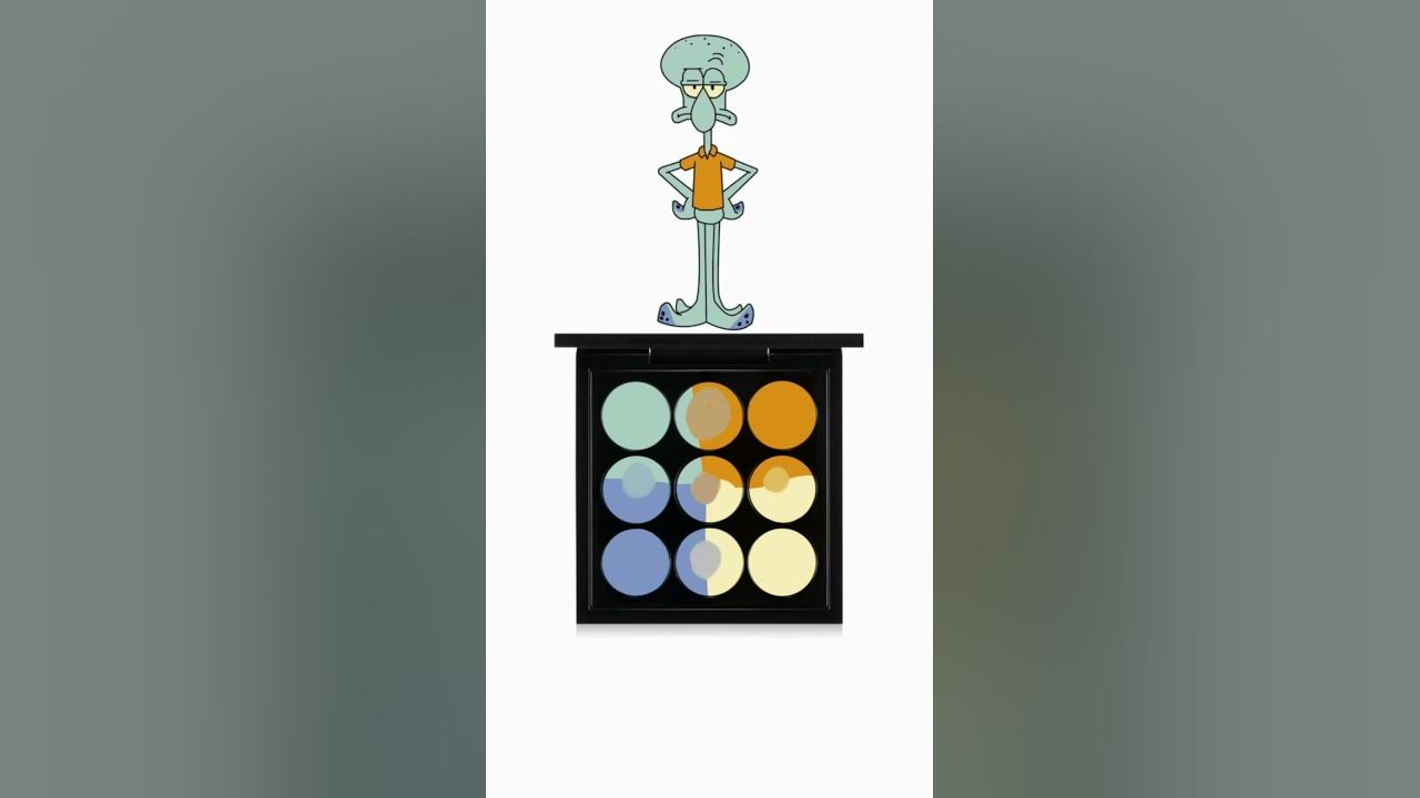 Picture Color Palette Squidward Tentacles Youtube