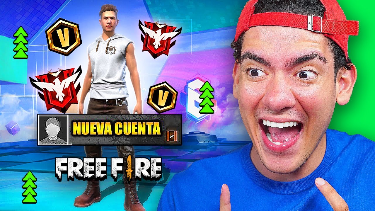 ME COMPRE UNA CUENTA NUEVA DE FREE FIRE PARA SUBIRLA A HEROICO POR ...