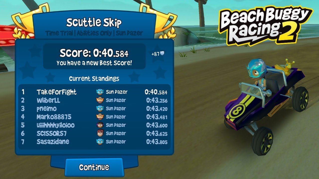 SCUTTLE SKIP • Time Trial | Abilities Only | Sun Dazer | 0:40.584 ...