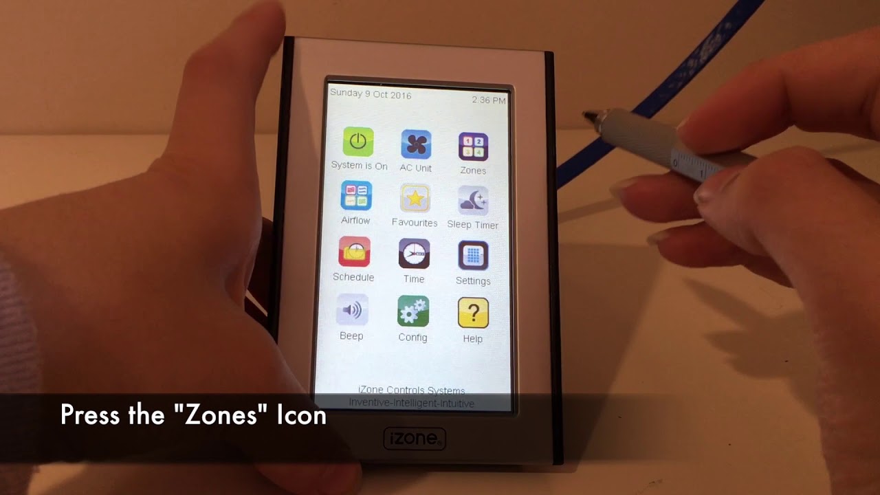 iZone How To Add a Temp Sensor to an iZone System - YouTube