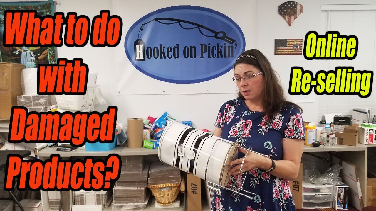 What to do with damaged unusable products? I talk about options to ...
