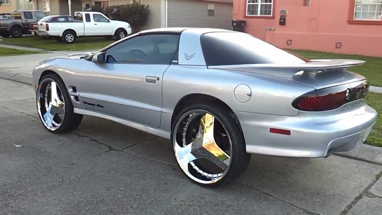 Trans am (Ws6) on 26's - YouTube