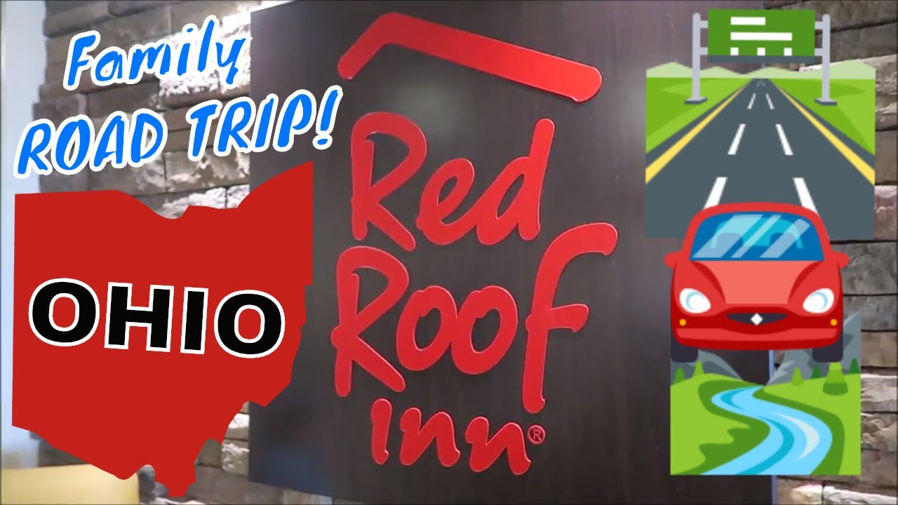 RED ROOF INN Hotel Room Tour || Family Summer ROAD TRIP To OHIO (Pt. 1 ...