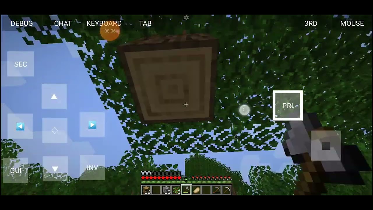 jugando minecraft java en celular parte 5 sin audio - YouTube