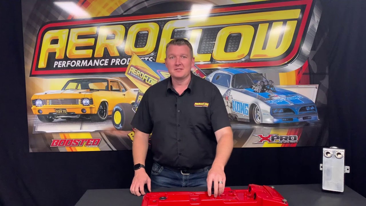 Ford Barra Oil Filler Cap Adapter - Aeroflow Performance - YouTube