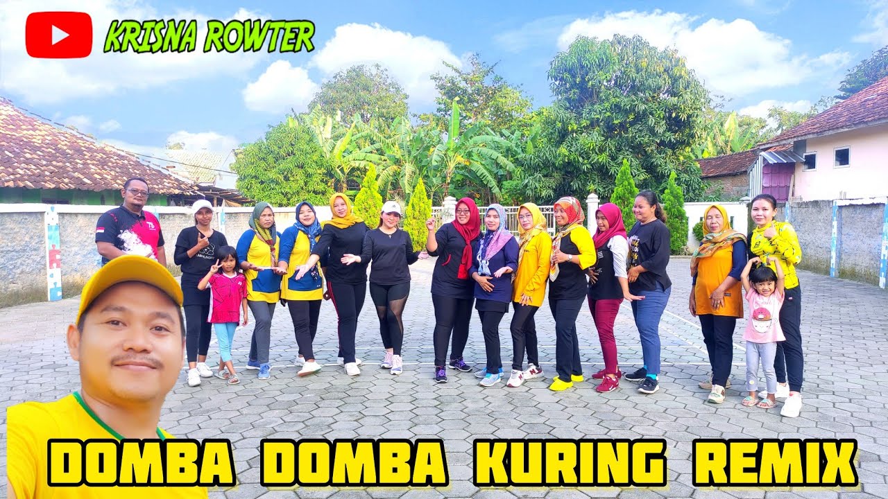 JOGED DOMBA DOMBA KURING REMIX #krisnarowter #senamkreasi #zumba #dance #senam #tiktokviral # ...