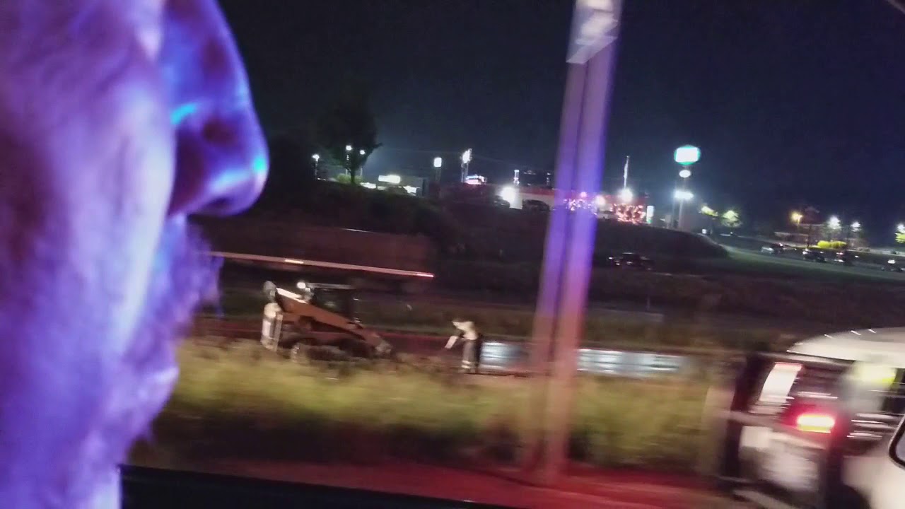 Flipping over a tractor trailer - YouTube