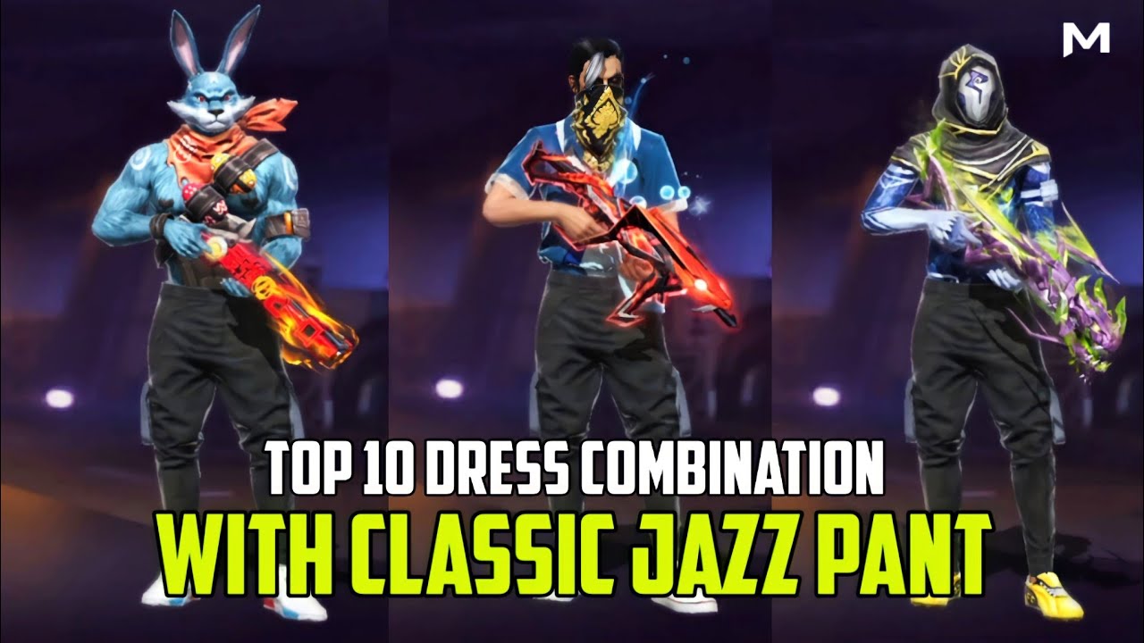 TOP 10 DRESS COMBINATION WITH CLASSIC JAZZ PANT ll MASTER FF - YouTube