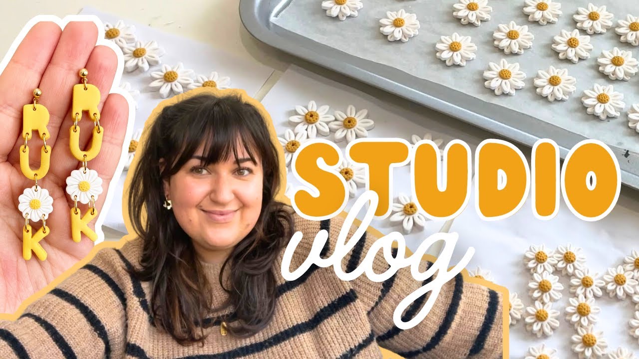 🥰POLYMER CLAY BUSINESS🥰 Studio Vlog | Week in the life of a Polymer ...