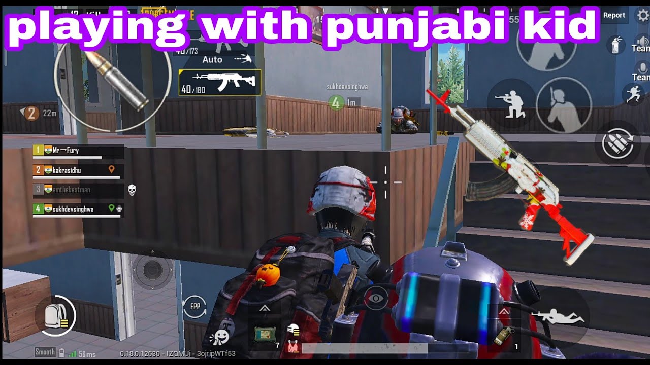 🥵long intense fight in rozhok tower in pubg -ft fury gaming - YouTube