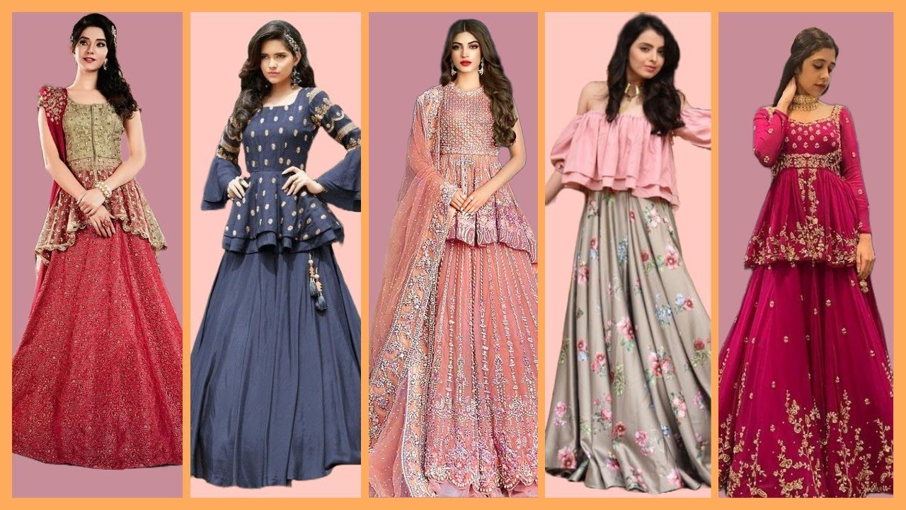 Latest fancy Lehnga top designs2025/Latest fancy wedding dresses/latest ...