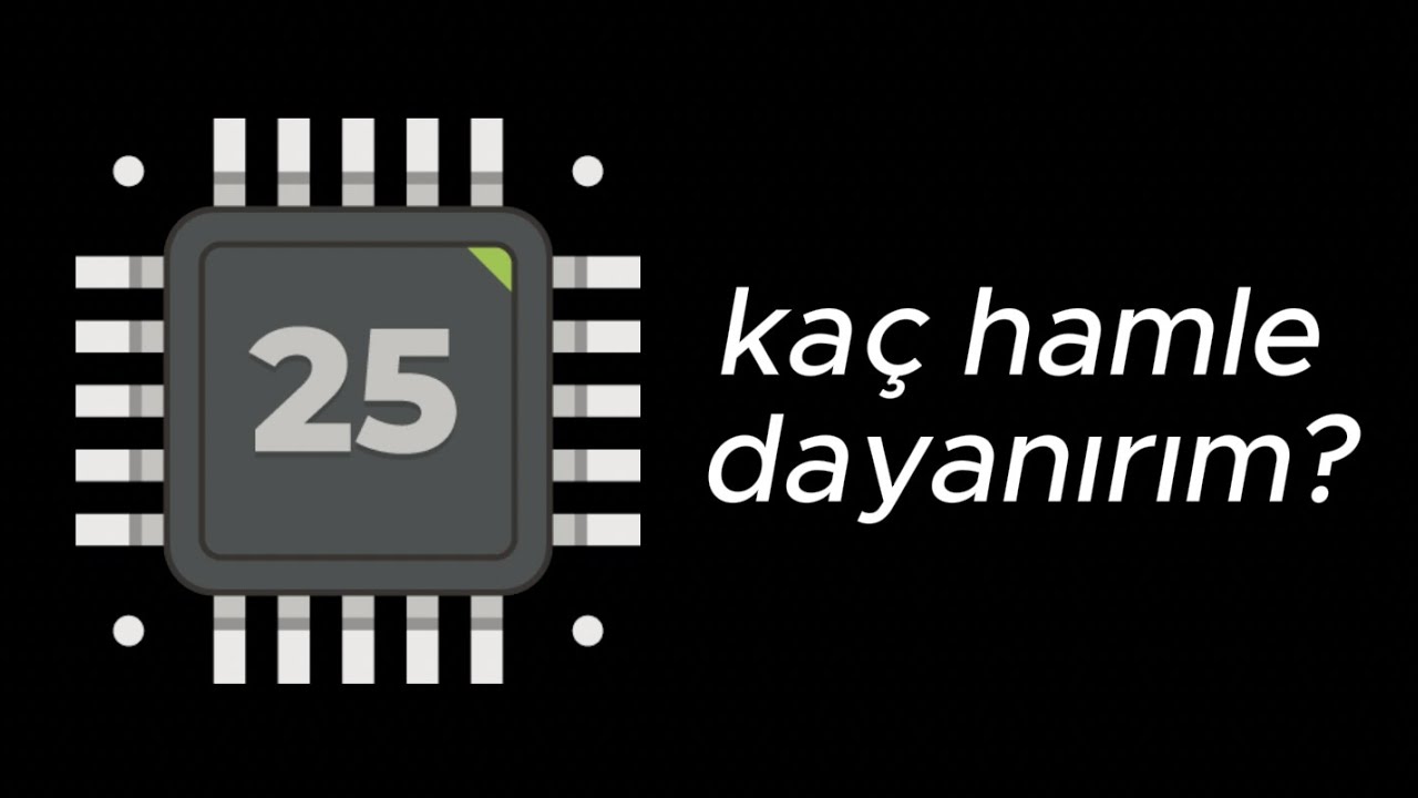 Level 25 (maximum) Chess.com Botuna Kaç Hamle Dayanırım? - YouTube