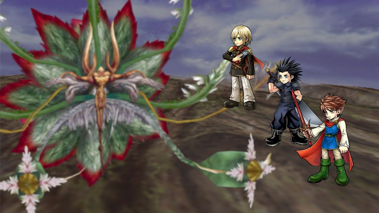 Dissidia Final Fantasy Opera Omnia. Rafflesia Raid Lufenia+. Ace, Zack ...