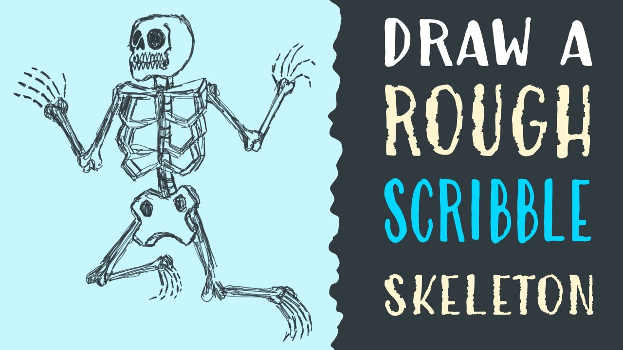 Let’s turn a Rough Scribble Skeleton into a Cool Illustration - Adobe ...