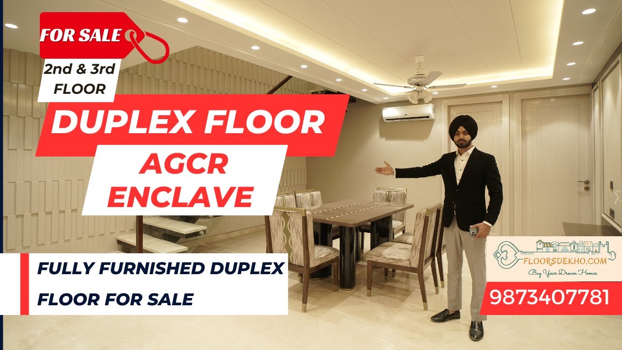 5 BHK DUPLEX BUILDER FLOOR IN AGCR ENCLAVE EAST DELHI | NEW DUPLEX ...