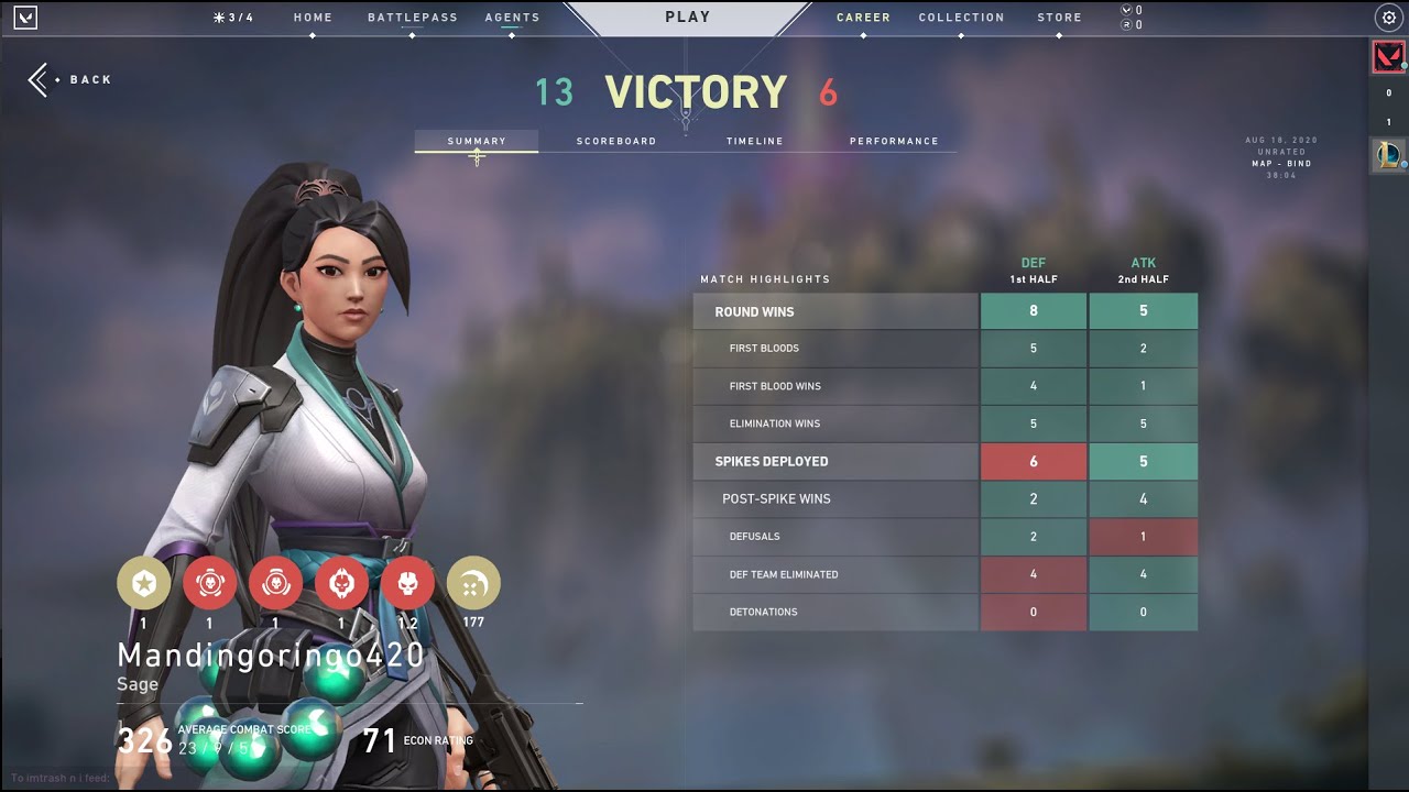 Valorant MVP Game Highlights - YouTube