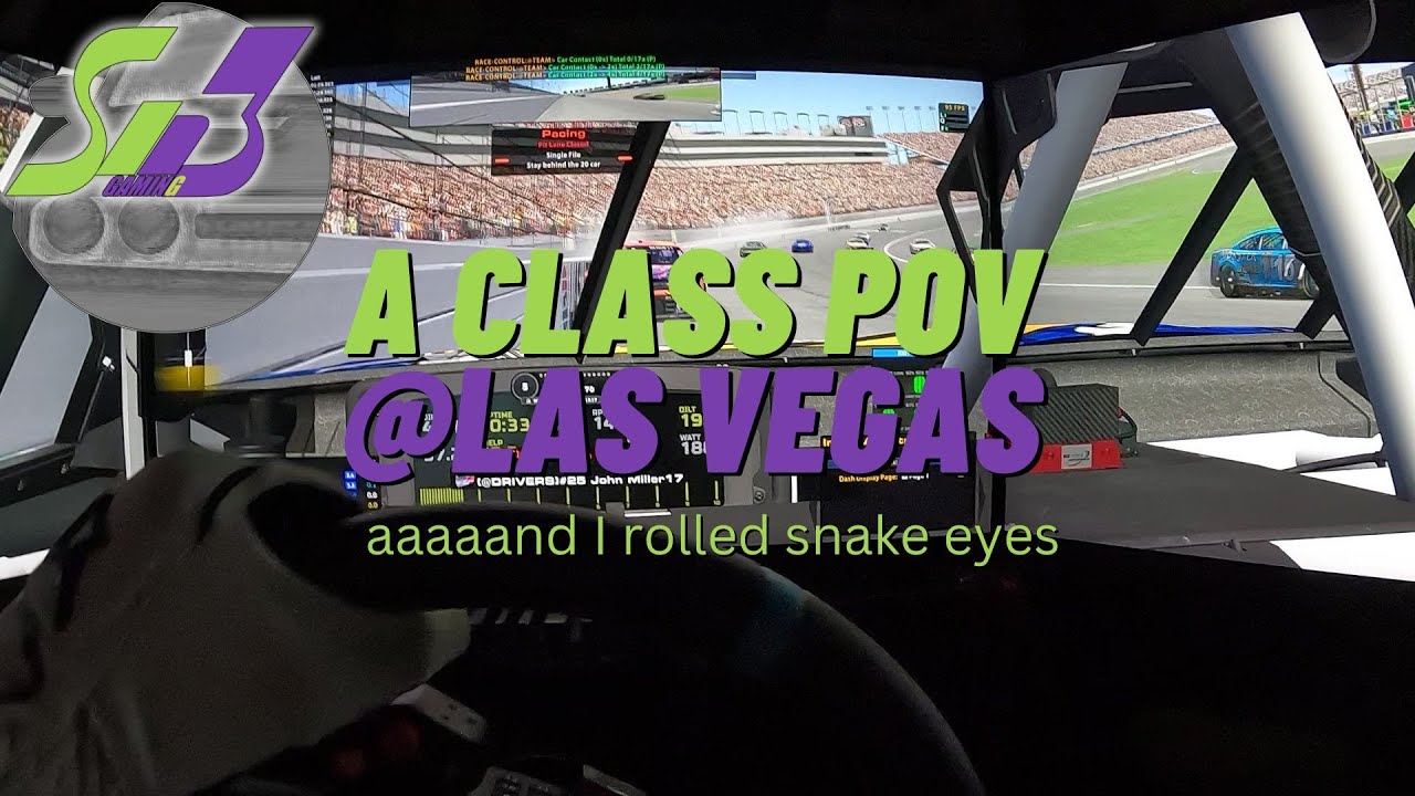 iRacing A-Class POV at Las Vegas Speedway - YouTube