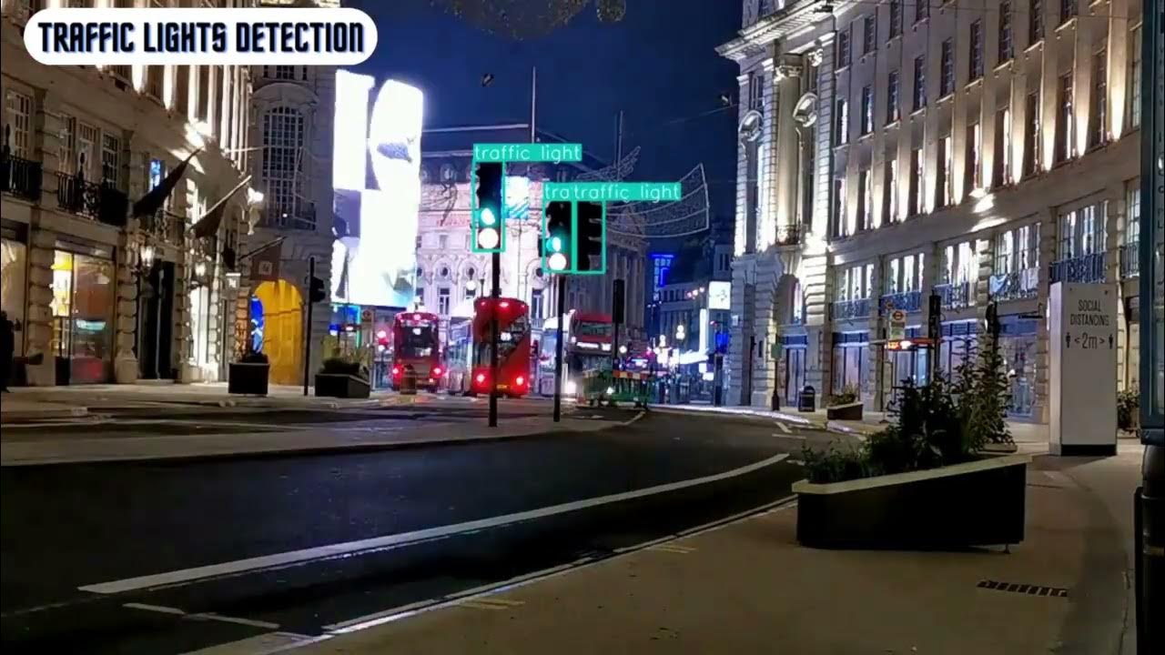 Stop Signs and Traffic Signals Detection using YOLOv5 - YouTube