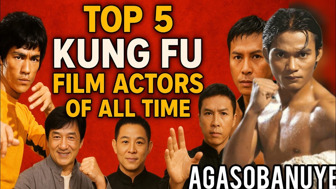 TOP5 Y'ABASITARI BA KUNGFU MURI CINEMA BIBIHE BYOSE(TOP5 KUNG FU STARS ...