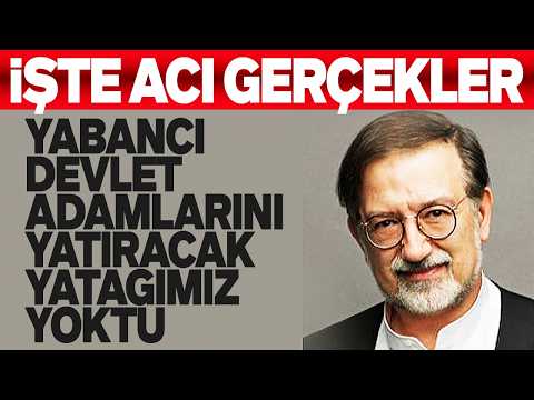 YABANCI DEVLET ADAMLARINI YATIRACAK YATAĞIMIZ BİLE YOKTU. MURAT BARDAKÇI ANLATTI. SESLİ MAKALE