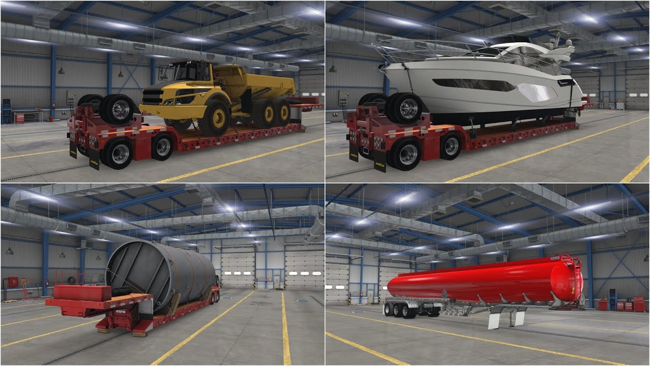 USA TRAILER PACK BY JHON RUDA NUEVA ACTUALIZACION | AMERICAN TRUCK ...
