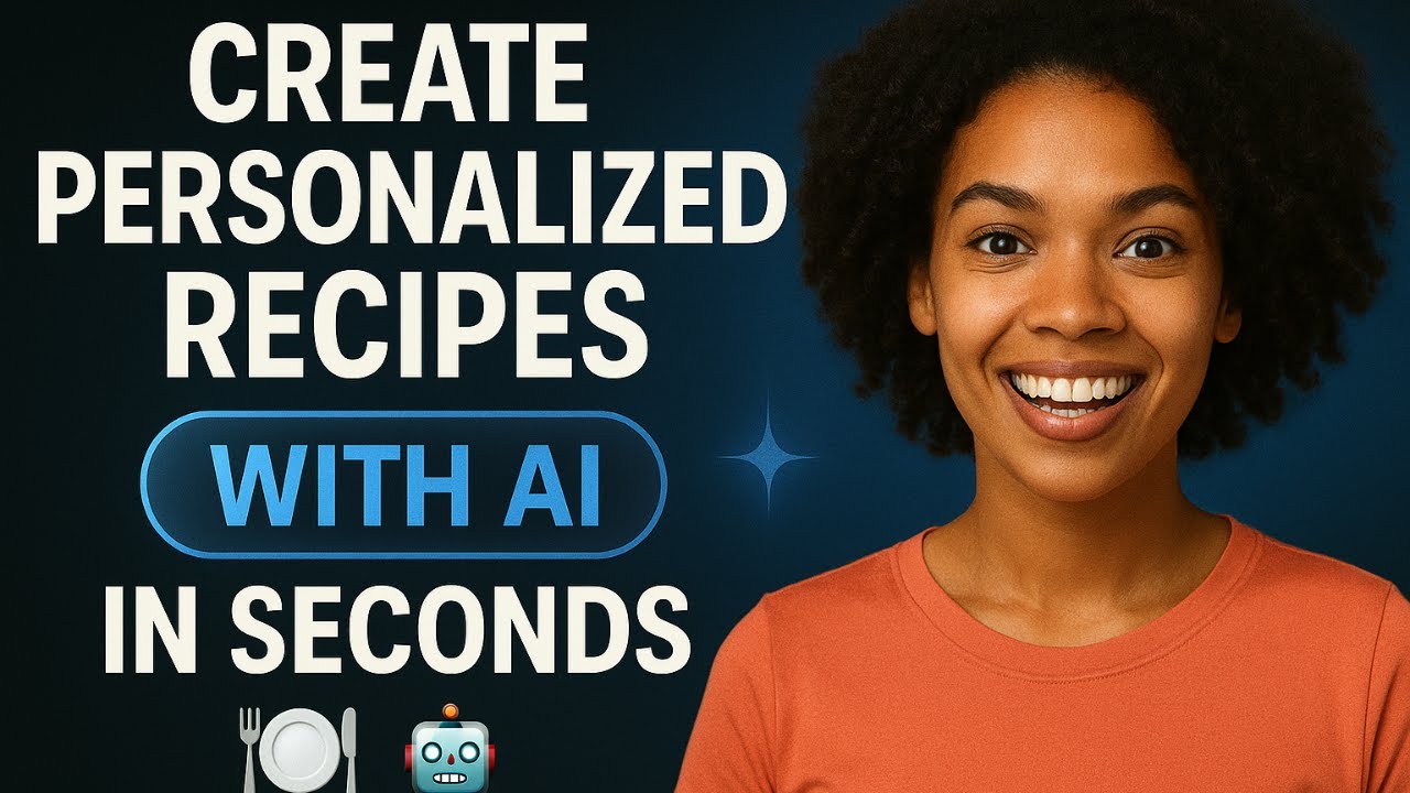 Create Personalized Recipes with AI in Seconds | Recipe Easy Tutorial 🍽 ...